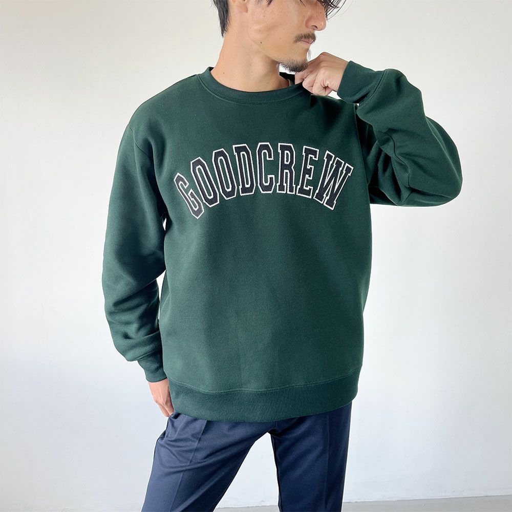 GOOD CREW ロゴスウェット メンズ
