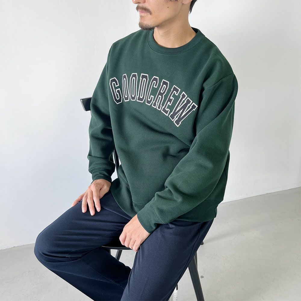 GOOD CREW ロゴスウェット メンズ