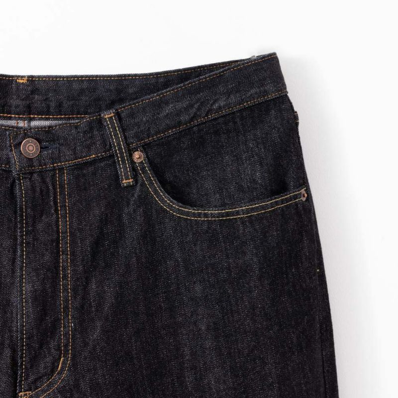 EDWIN INB E404 ストレートデニムパンツ メンズ