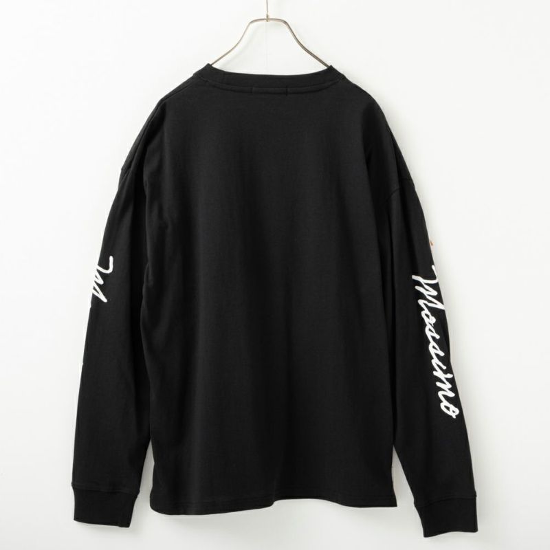Mossimo 袖プリント長袖tシャツ メンズ