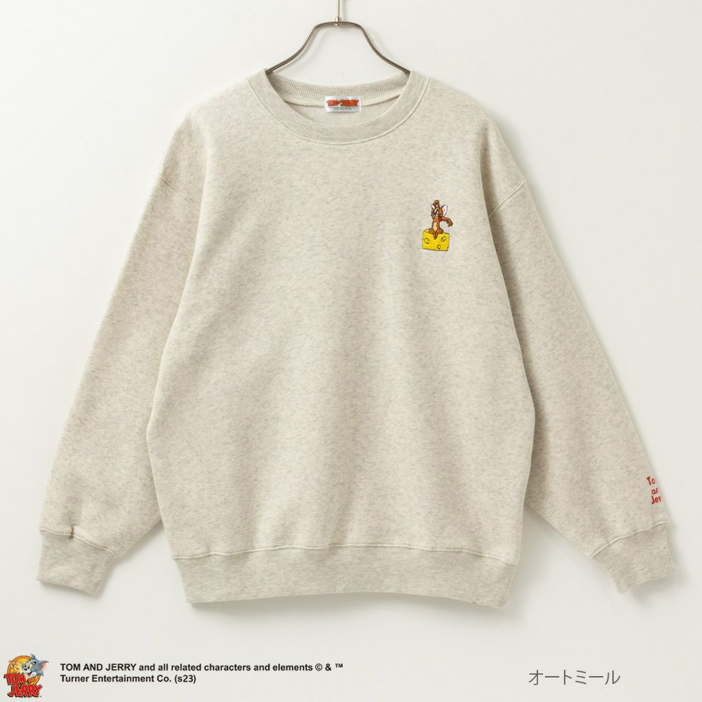 Tom and Jerry ルーズトレーナー レディース Tom and Jerry ルーズトレーナー レディース