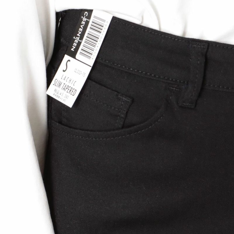 C17 LACHIC スリムテーパードパンツ レディース