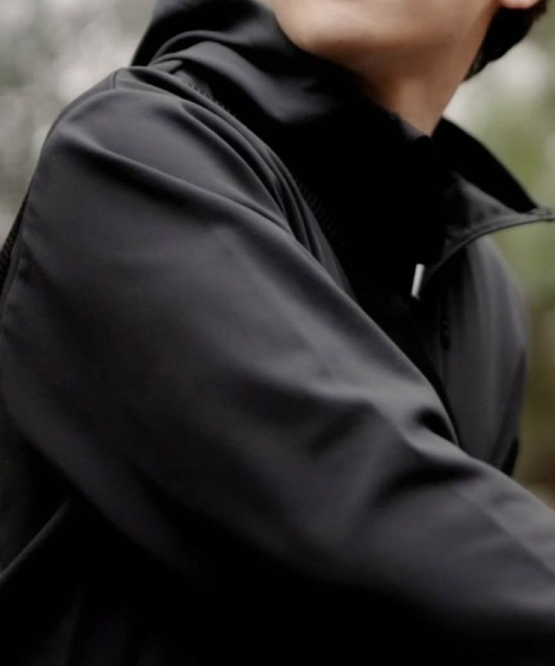 NAVY FIT ポンチ素材 ストレッチジップアップパーカー メンズ NAVY FIT ポンチ素材 ストレッチジップアップパーカー メンズ