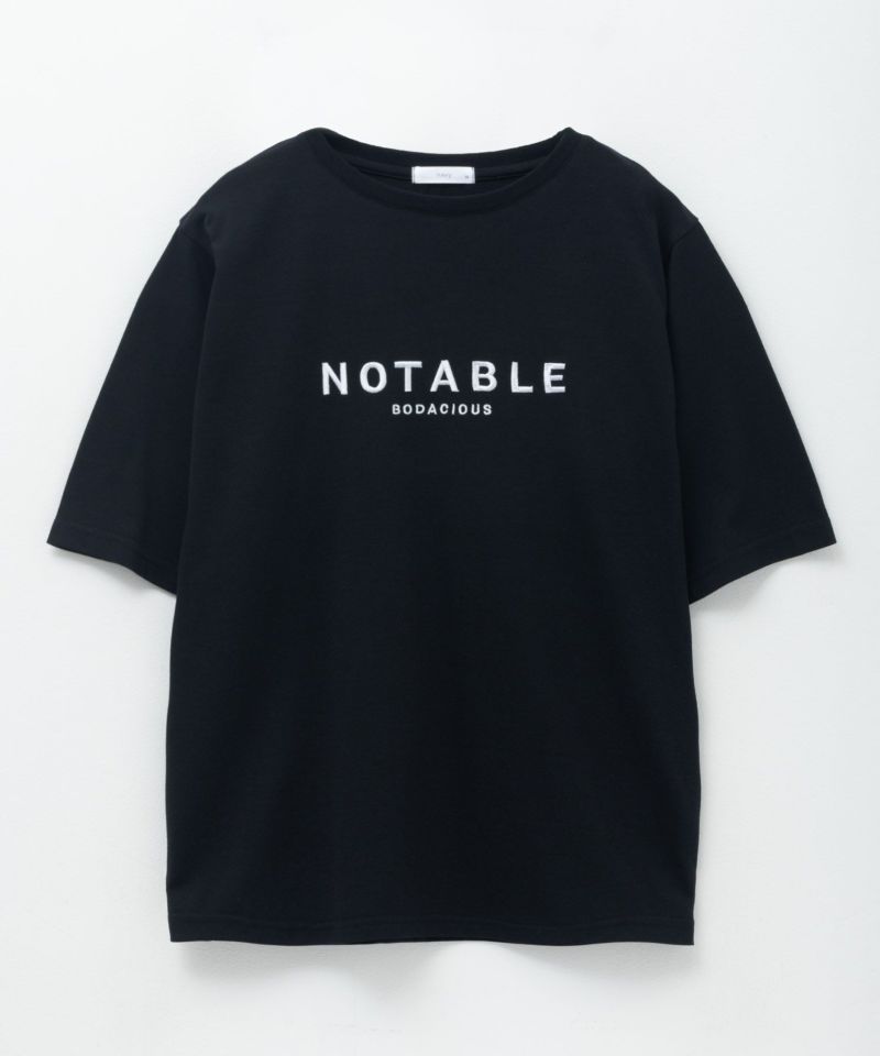 nAvy ロゴ刺繍Tシャツ レディース nAvy ロゴ刺繍Tシャツ レディース