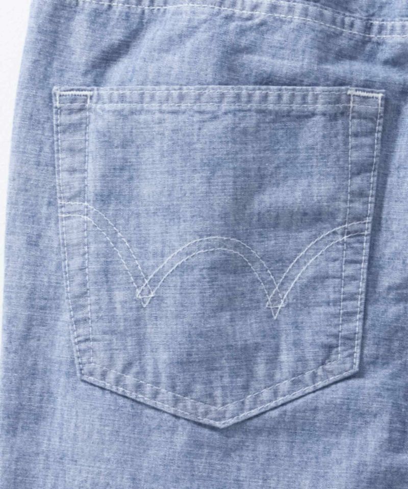 EDWIN 5ポケットデニムイージーパンツ レギュラーストレート メンズ